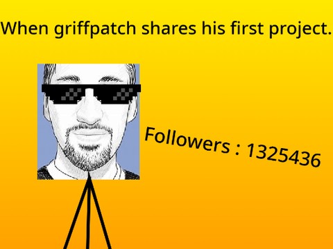 When griffpatch shares his first project
