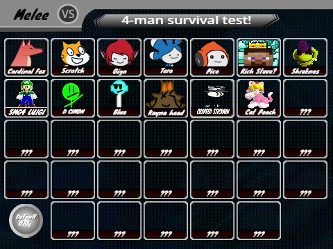 Custom Super Smash Bros. Melee Roster