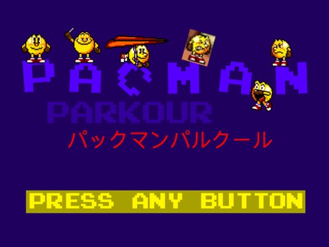 Pac-Man Parkour (A game i made back in 2020)