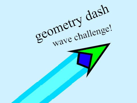 geometry dash wave challenge!