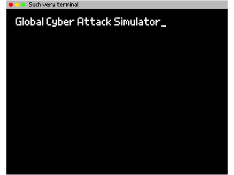Global Cyber Attack Simulator