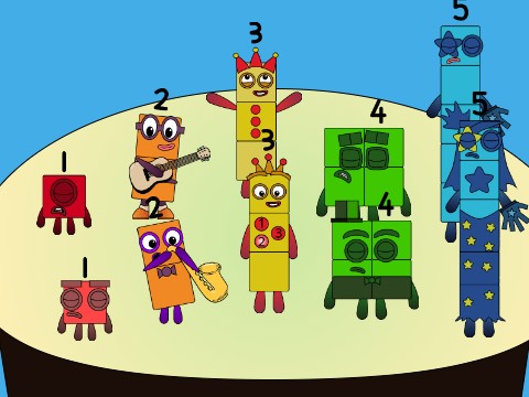 Numberblocks Band But Normal And Alternatives Fixed - vrogue.co