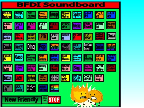BFDI. BFDIA. IDFB. BFB. And TPOT Soundboard + Slappers