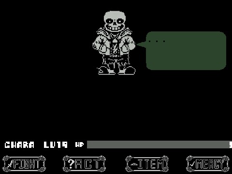 [OVERSAVE-TALE] Sans戦 Mod INF HP