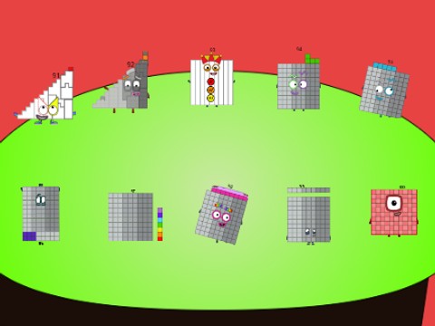 Numberblocks Band 91-100