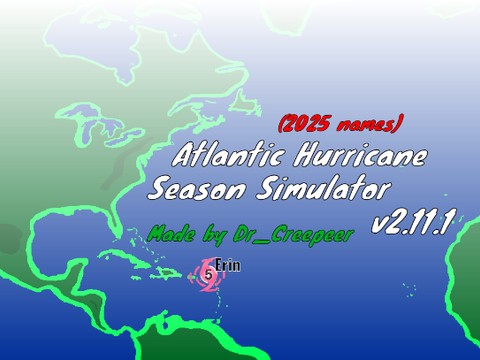 Atlantic Hurricane Season Simulator v2.11.1
