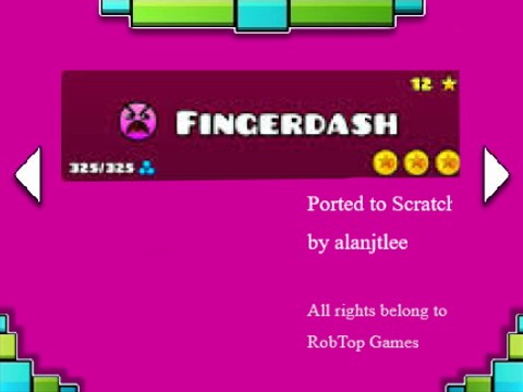 GEOMETRY DASH FINGERDASH