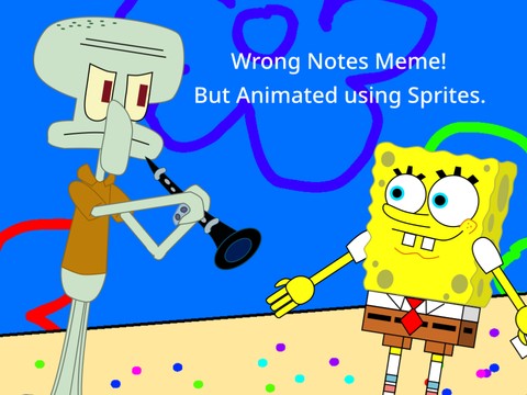 Wrong Notes Meme (SpongeBob Movie Version)