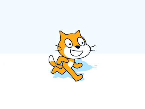 Scratch Cat Running Animation