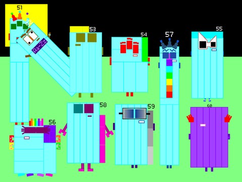 Numberblocks Band Retro 51-60 (Band Version)