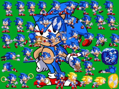 AoSth/SatAM Sonic Sprites