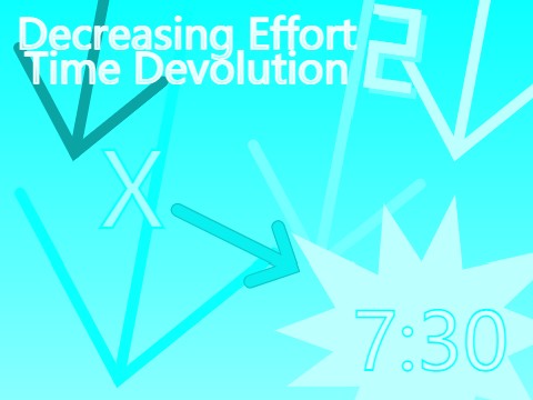 Decreasing Effort Time Devolution II [ X → 7:30 ]