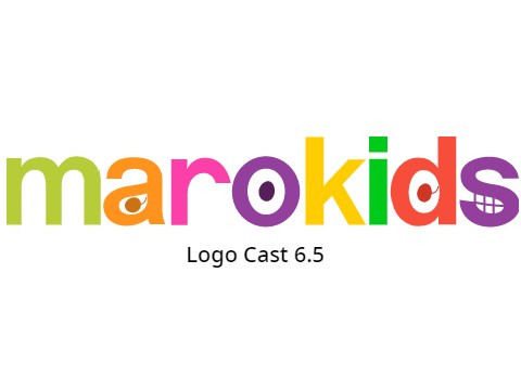 MaroKids Logo Cast 6.5