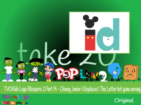 TVOKids Logo Bloopers 2 Part 19 - Disney Junior I Replaces I The Letter ...