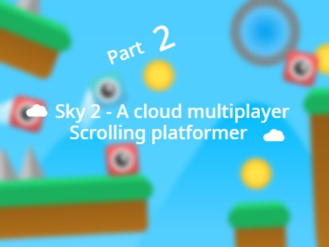 ☁ Sky - A cloud multiplayer platformer (mobile friendly) #platformer #Scrolling #Games