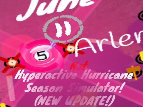 NOT Hyperactive Atlantic Hurricane Season Simulator (New Satellite Map ...