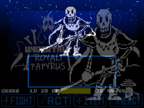 [ UNDERTALE ] ROYAL!Papyrus Simulator