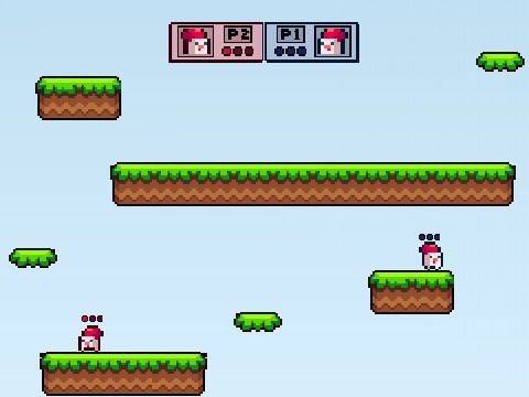 NEVER FINISHED: chicken // mini fighting game // offline multiplayer