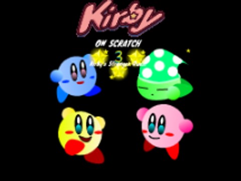 Kirby on Scratch 3 Demo Version B (the game itself)