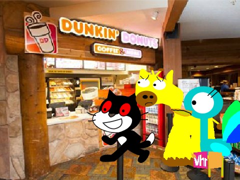 Evil Scratch Cat Misbehaves at Great Wolf Lodge Part 2 TTS on VH1