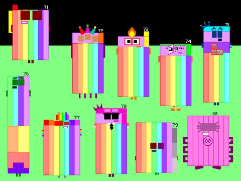 Numberblocks Band Retro 71-80 (Band Version)