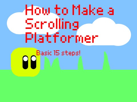 How to Make a Scrolling Platformer