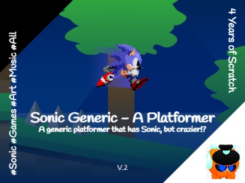 Sonic Generic - A Platformer #Sonic #Games #Art #Music #All