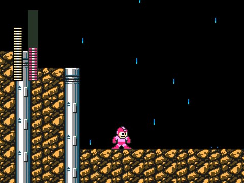 Mega man Weapon Changing system