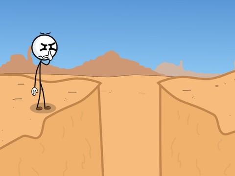 Old/scrapped crossimg the pit remake (Henry Stickmin)