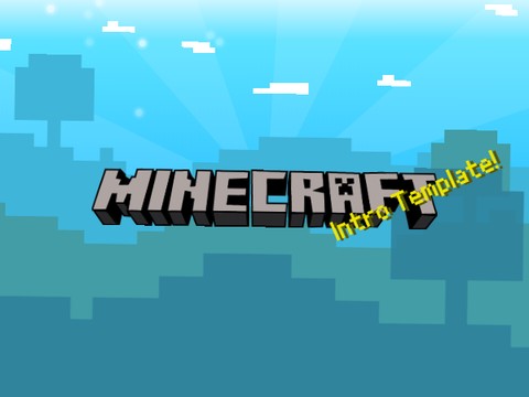 Minecraft Intro Template