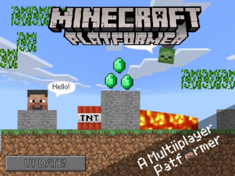 Minecraft Online Platformer (Fixed Online)