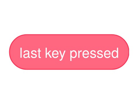 Last Key Pressed Block