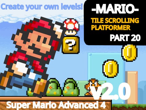 -MARIO- Tile Scrolling Platformer v2.0