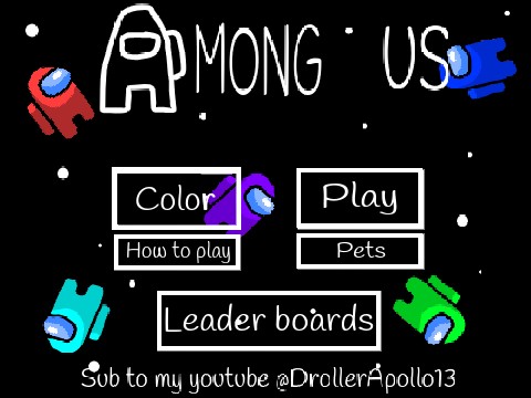 Among Us Platformer •Win Update•