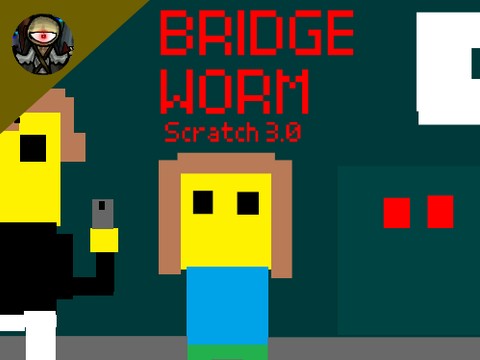Bridge Worm 8-Bit Game