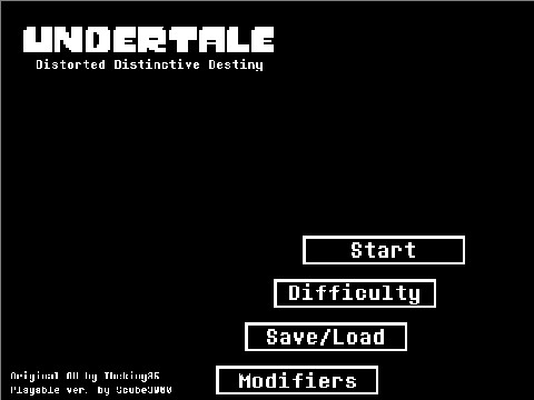 Undertale Distorted Corrupted infection Part 0