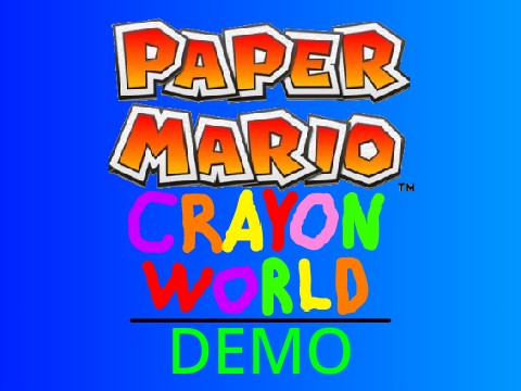 Paper Mario: Crayon World DEMO