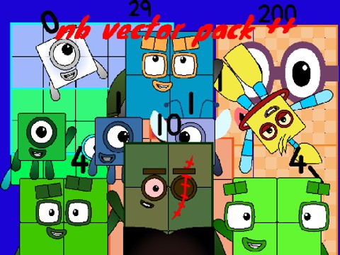 Numberblocks Sprite Pack Plus Plus