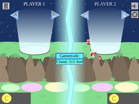 2 player war (luck and skill to the test)