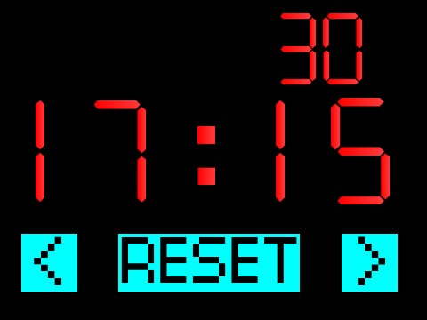 24 Hour Working Digital Clock