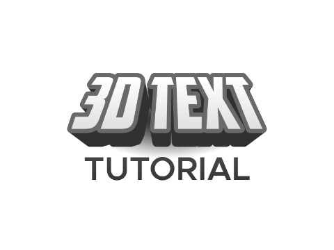 3D Text Tutorial!