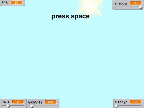 simple 3d physics engine v0.2