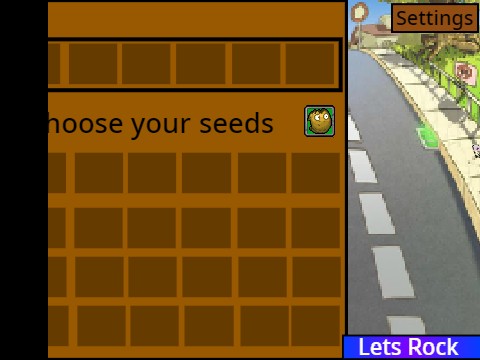 Plants Vs Zombies DS for Scratch hacked