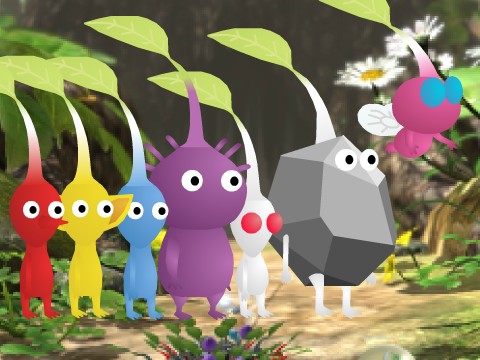 Pikmin Family Sprites