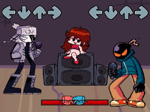 Whitty and Ruv have a beatbox battle! Friday Night Funkin'