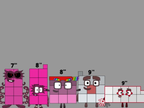 Numberblocks Band Quarters 4 (Version 2 + For MrBond,Band Version)