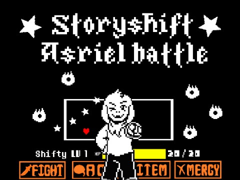 Storyshift Asriel Pacifist/Neutral fight.