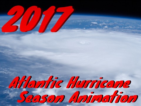 2017 Atlantic Hurricane Season Animation