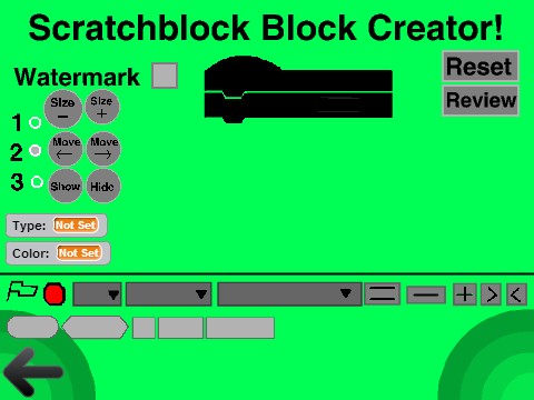 Scratchblock Block Creator v0.7