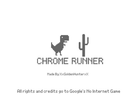 Chrome Runner - A No Internet Game v0.7